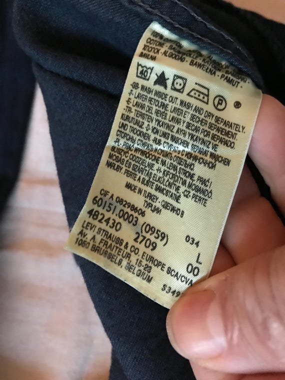 Levi's Levi Strauss ''Black Is Back'' Black Tab Speci… - Gem