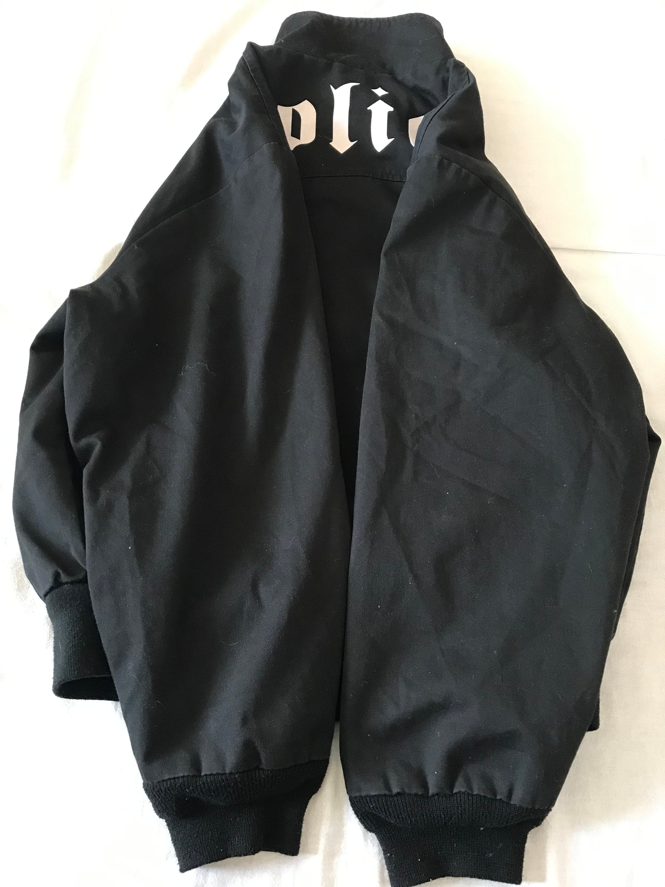 King George Harrington Style Men's Original English Bomber Jacket Black ...