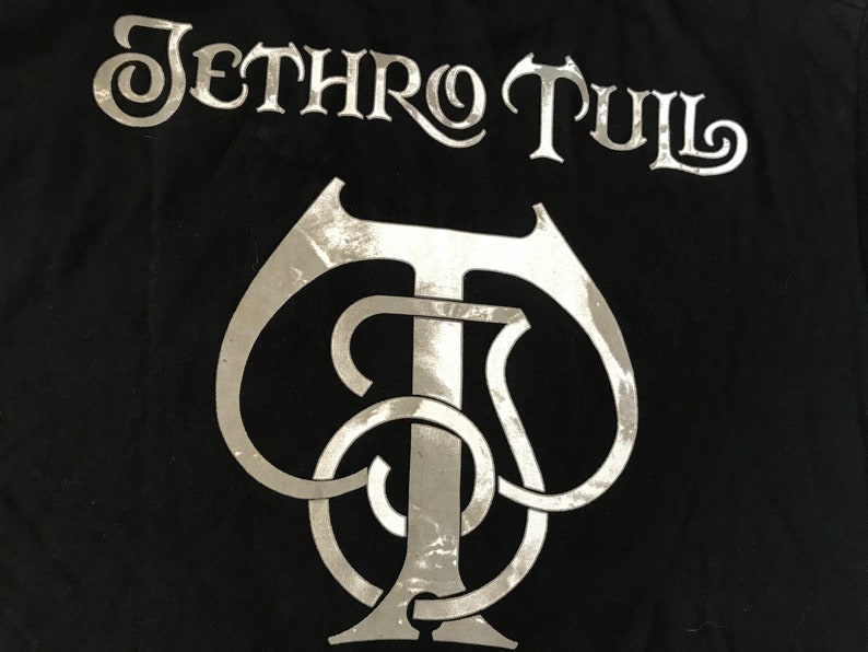 Jethro Tull Aqualung Album Cover T-shirt Double Graphic Print Medium ...