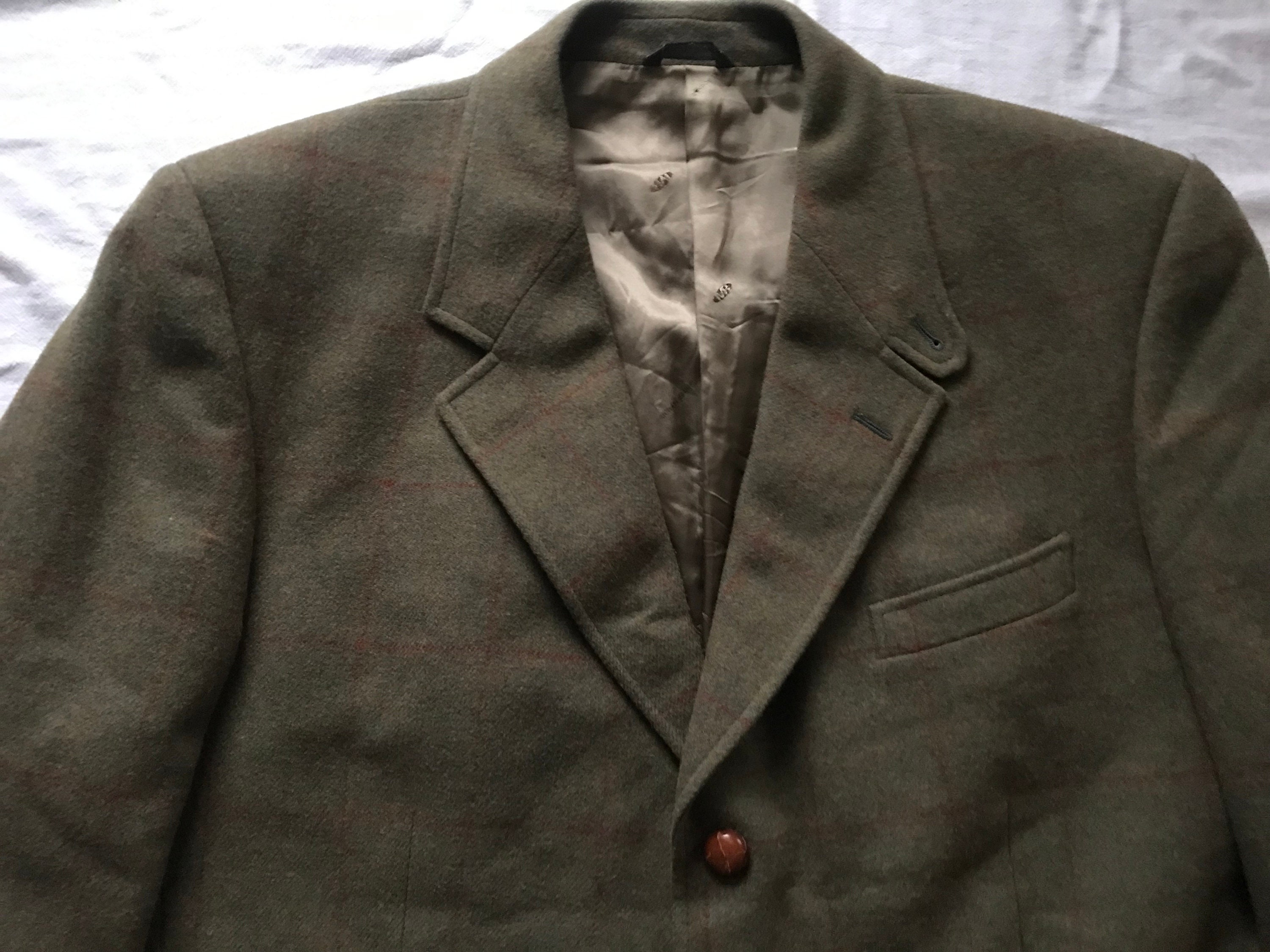 Michael Bogner Men's Pure Wool Winter Men's Blazer Jacket Size 44 US 54 ...