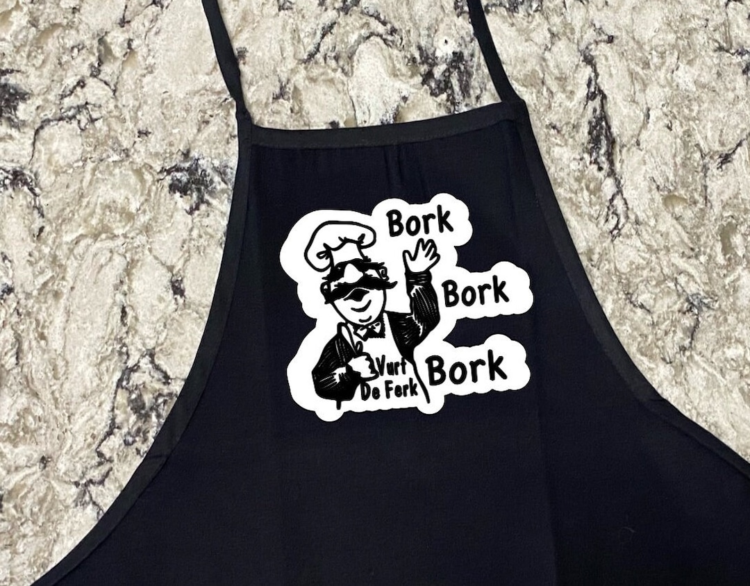 Swedish Chef Apron, Funny Adult Apron, Swedish Chef Gift, Muppet Apron ...