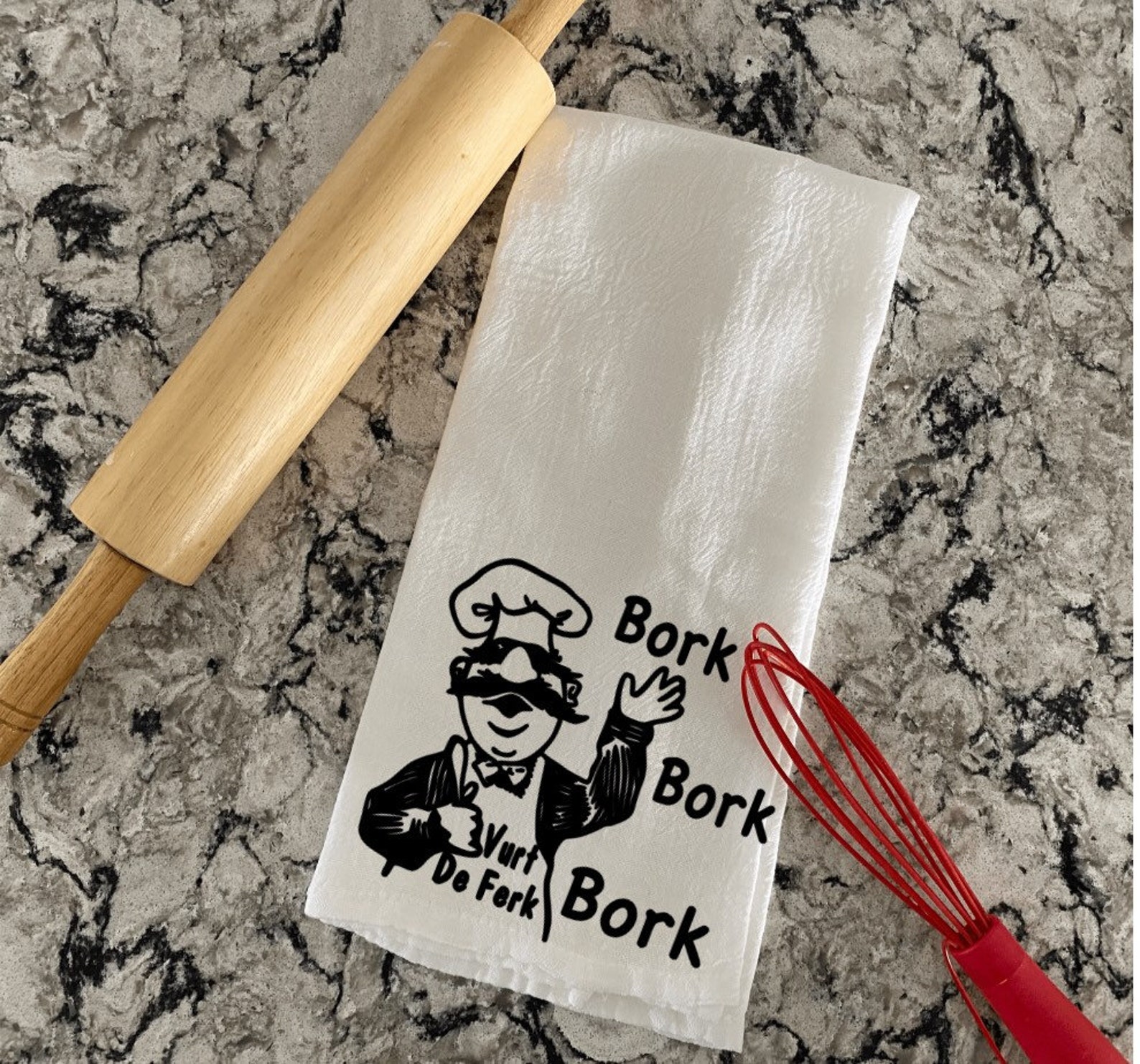 Swedish Chef Towel, Swedish Chef Kitchen Decor, Swedish Chef Tea Towel ...