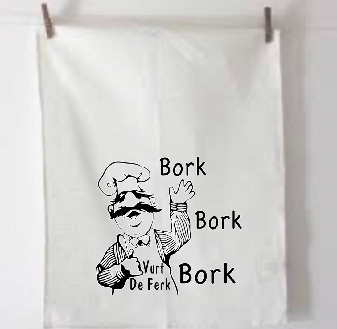 Swedish Chef Towel, Swedish Chef Kitchen Decor, Swedish Chef Tea Towel ...