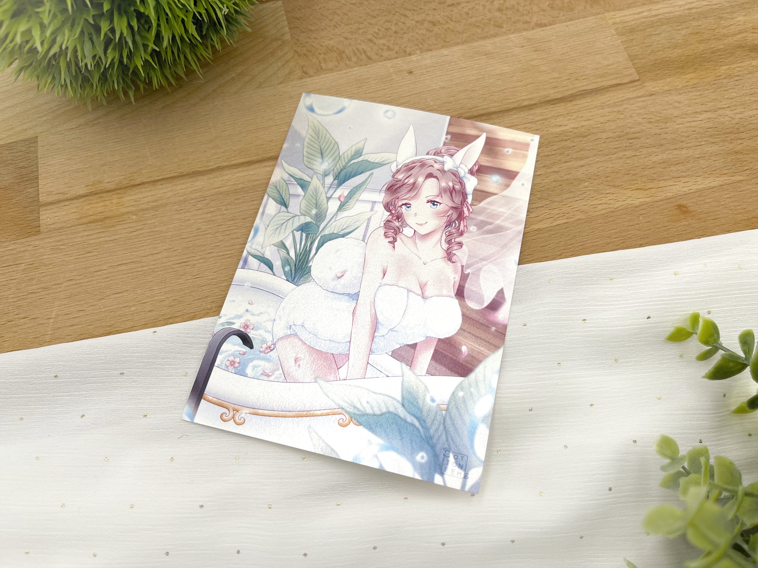Sexy Anime NSFW Poster Manga Waifu Postcard Hot Bunnygirl in - Etsy