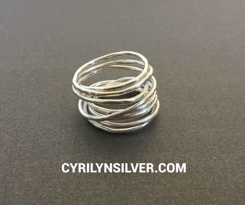 Spiral Statement Ring - Etsy