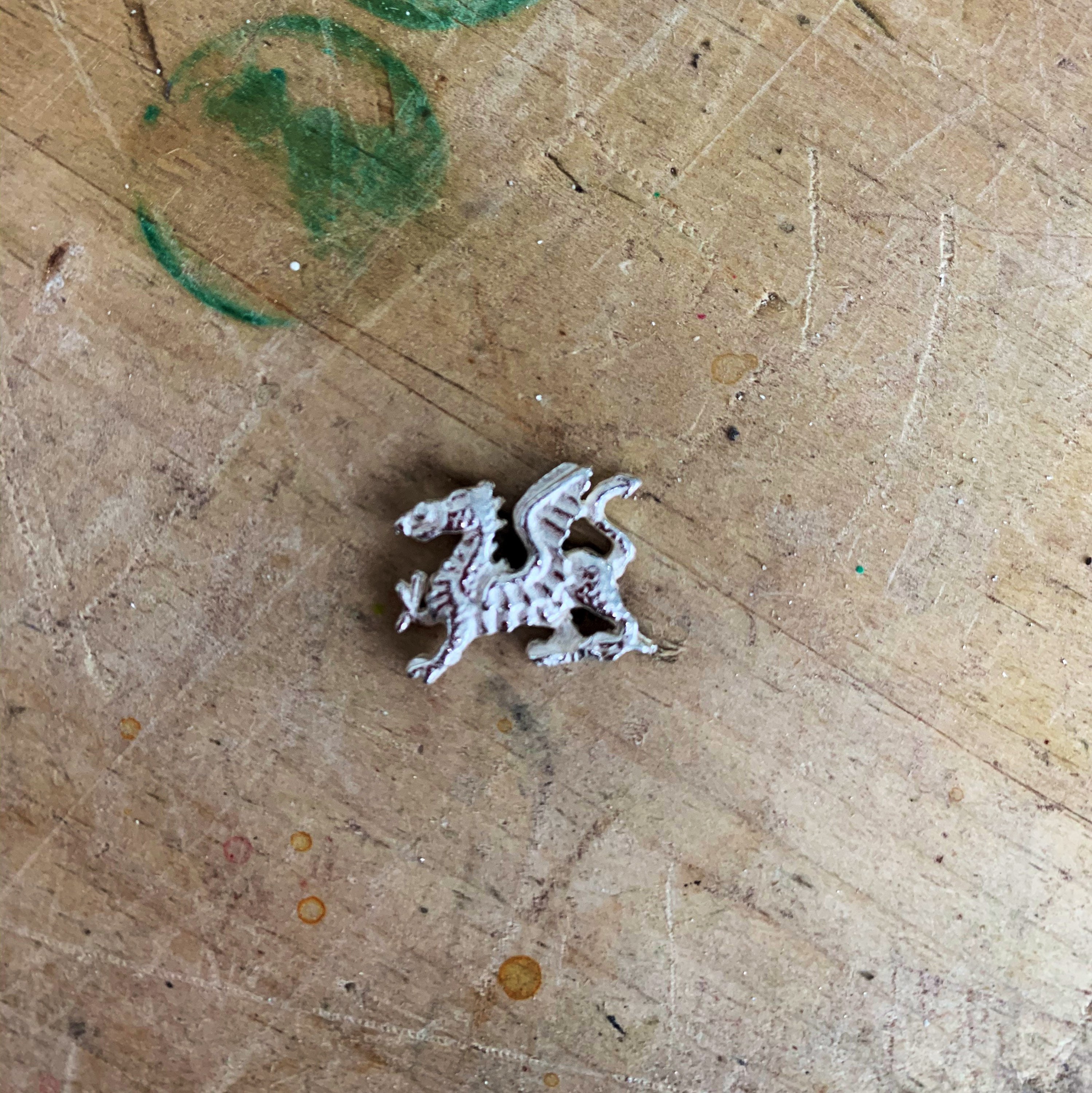 Sterling Silver Dragon Pin Badge/brooch - Etsy UK