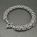 Helm Weave Chainmail Bracelet – Handmade Stainless Steel Chain Maille ...