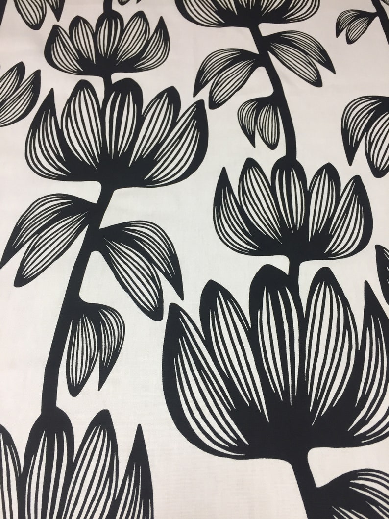 Scandinavian Design Upholstery Fabric Cotton Fabric White - Etsy