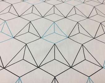 Optical Illusion Cubes Fabric Crazy Cubes by Dearchickie - Etsy