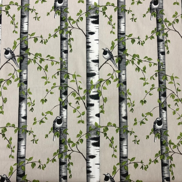 Birch Fabric - Etsy