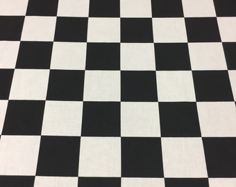 Black and White Grid Fabric Square Grid by Kimsa Stripes Grid Black and ...