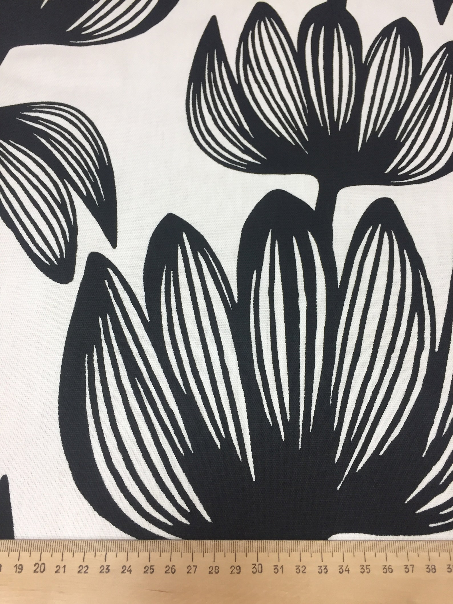 Scandinavian Design Upholstery Fabric Cotton Fabric White | Etsy