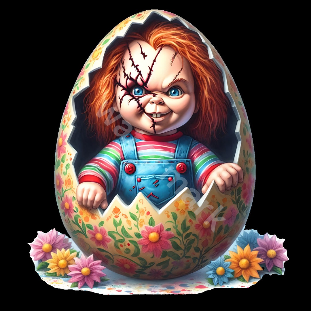 Chucky Easter Bundle Png Files, Transparent, 5x5, 300 Dpi - Etsy