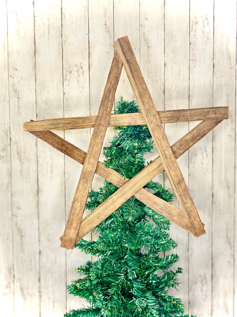 Tobacco Stick Barn Star-reclaimed Tobacco Stick Wood-farmhouse - Etsy
