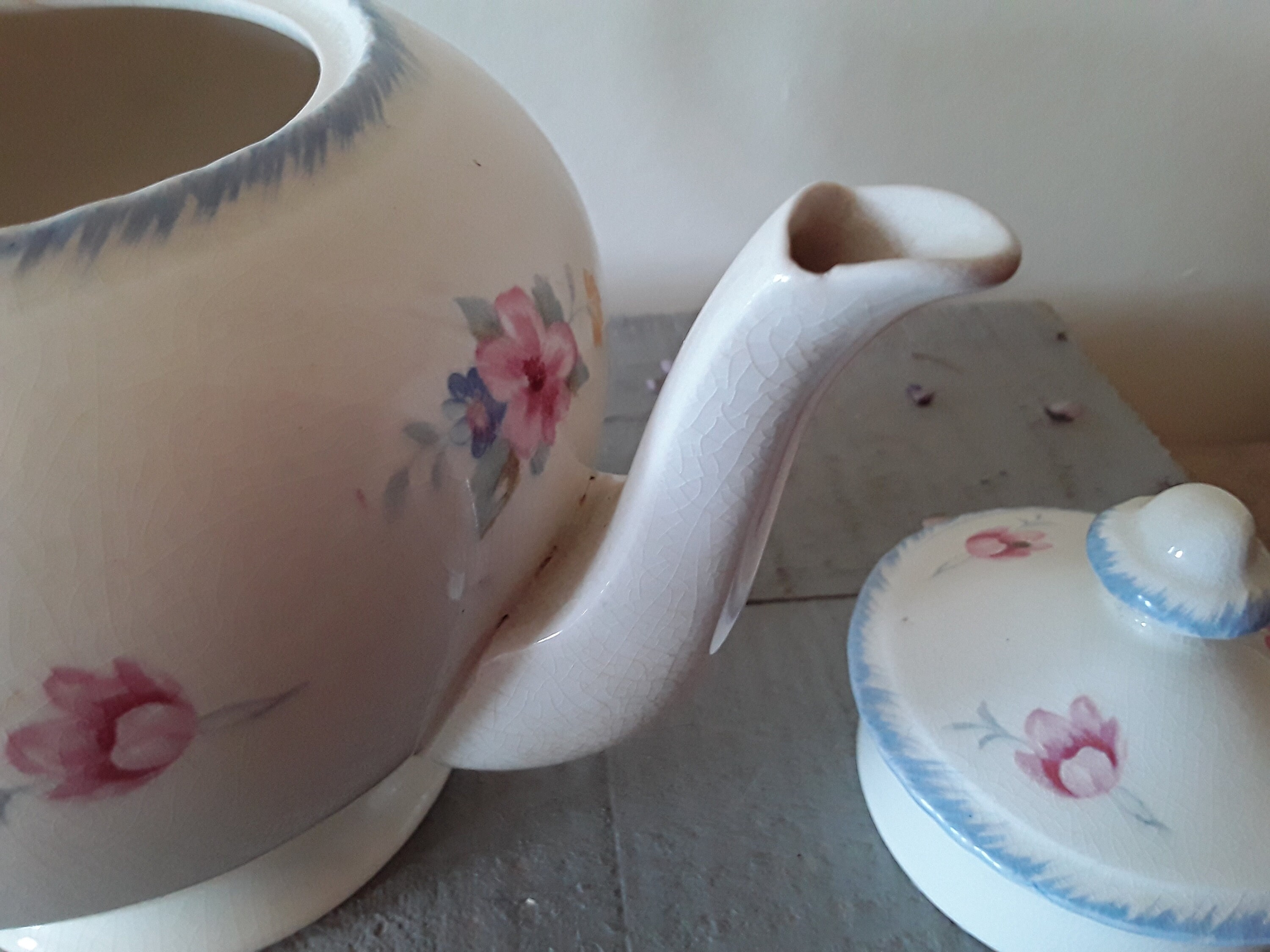 Rare Vintage Crown Ducal Teapot - Etsy