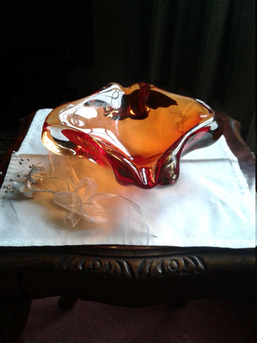 Murano Studio Art Glass Dish - Etsy