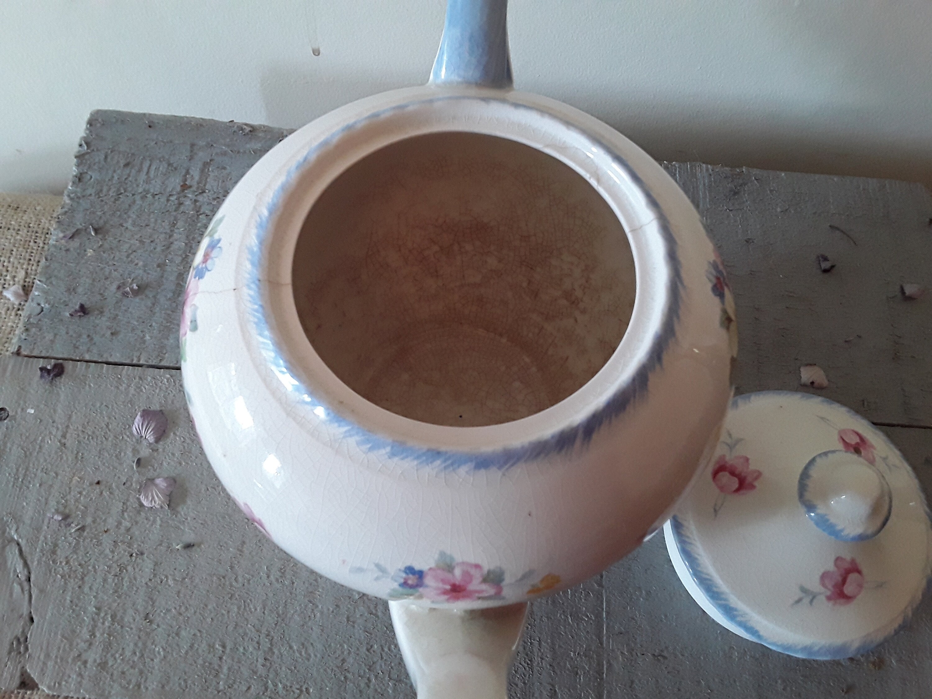 Rare Vintage Crown Ducal Teapot - Etsy
