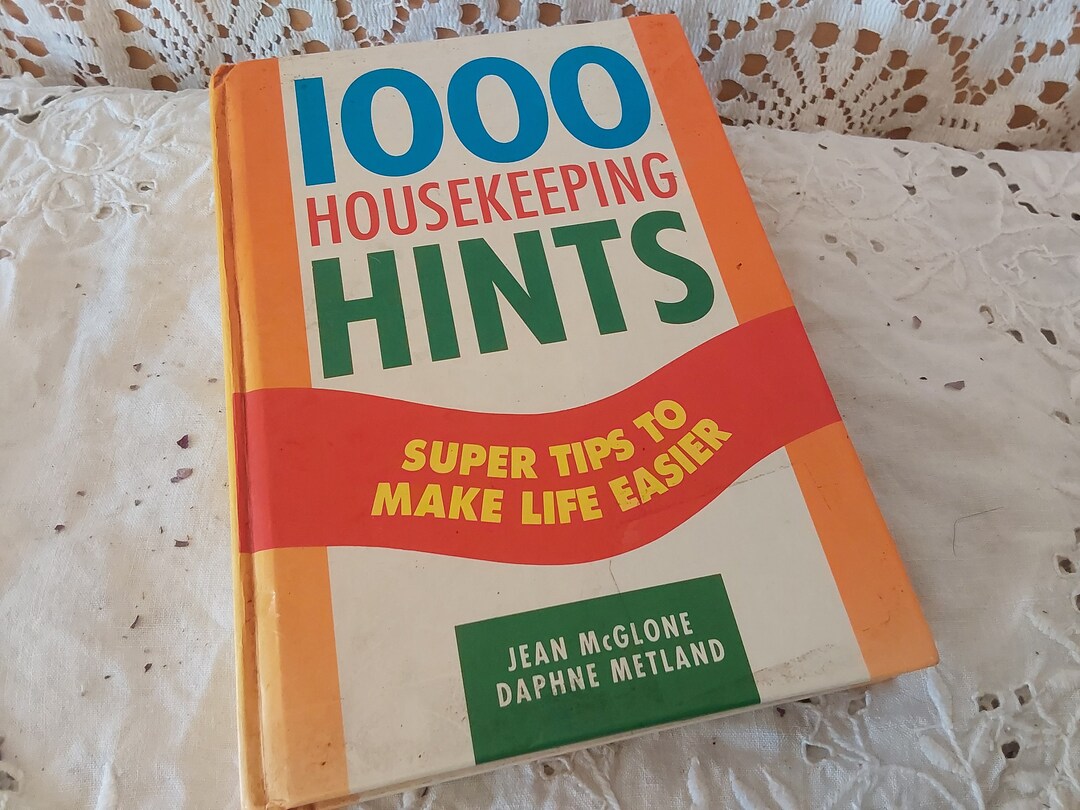1000 Housekeeping Hints Super Tips to Make Life Easier - Etsy