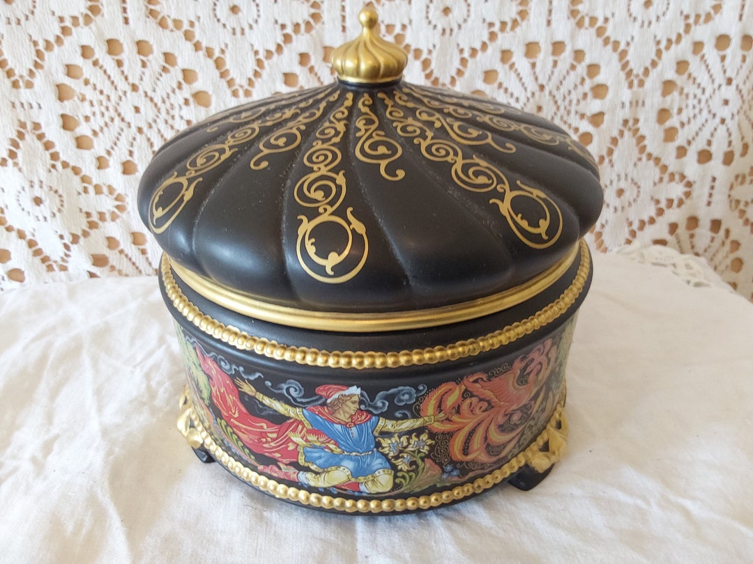 Rare Vintage Firebird Musical Box - Etsy
