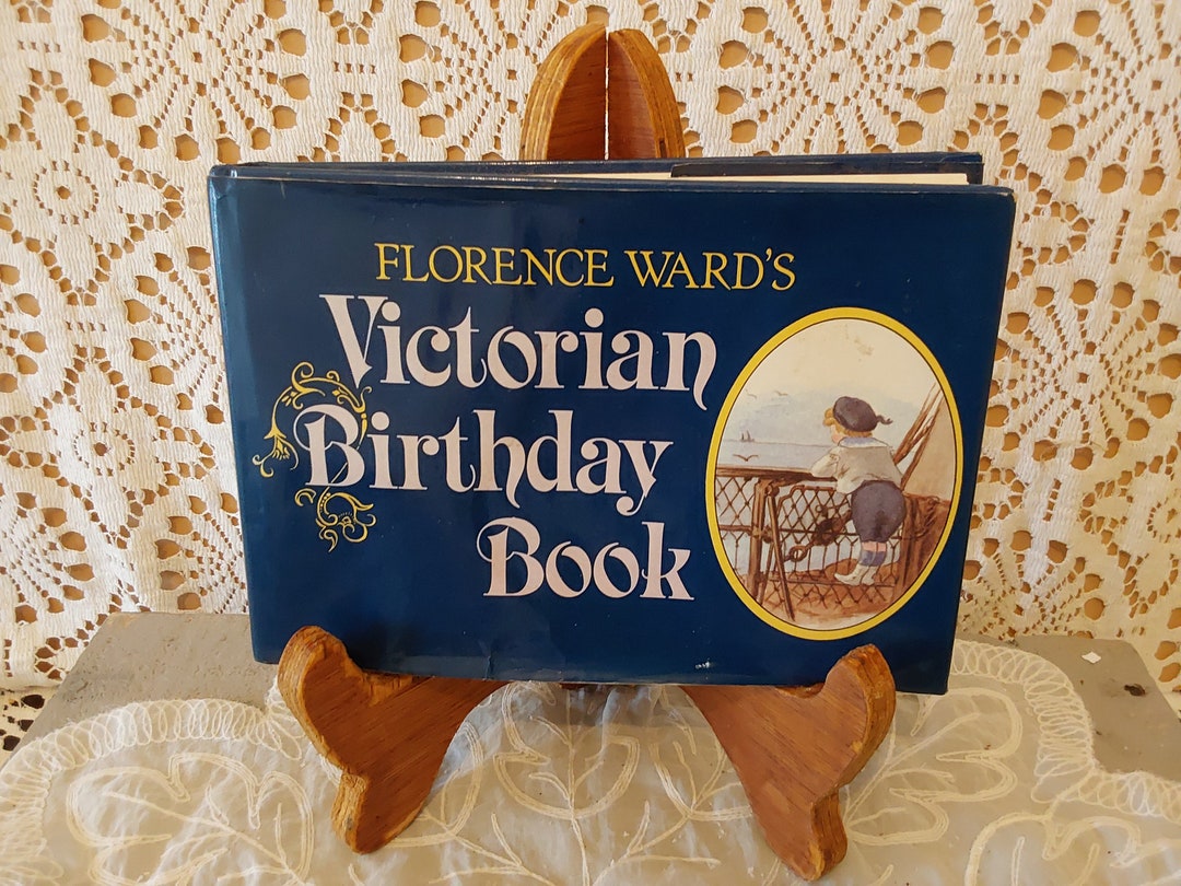 Victorian Birthday Book by Florence Wards - Etsy