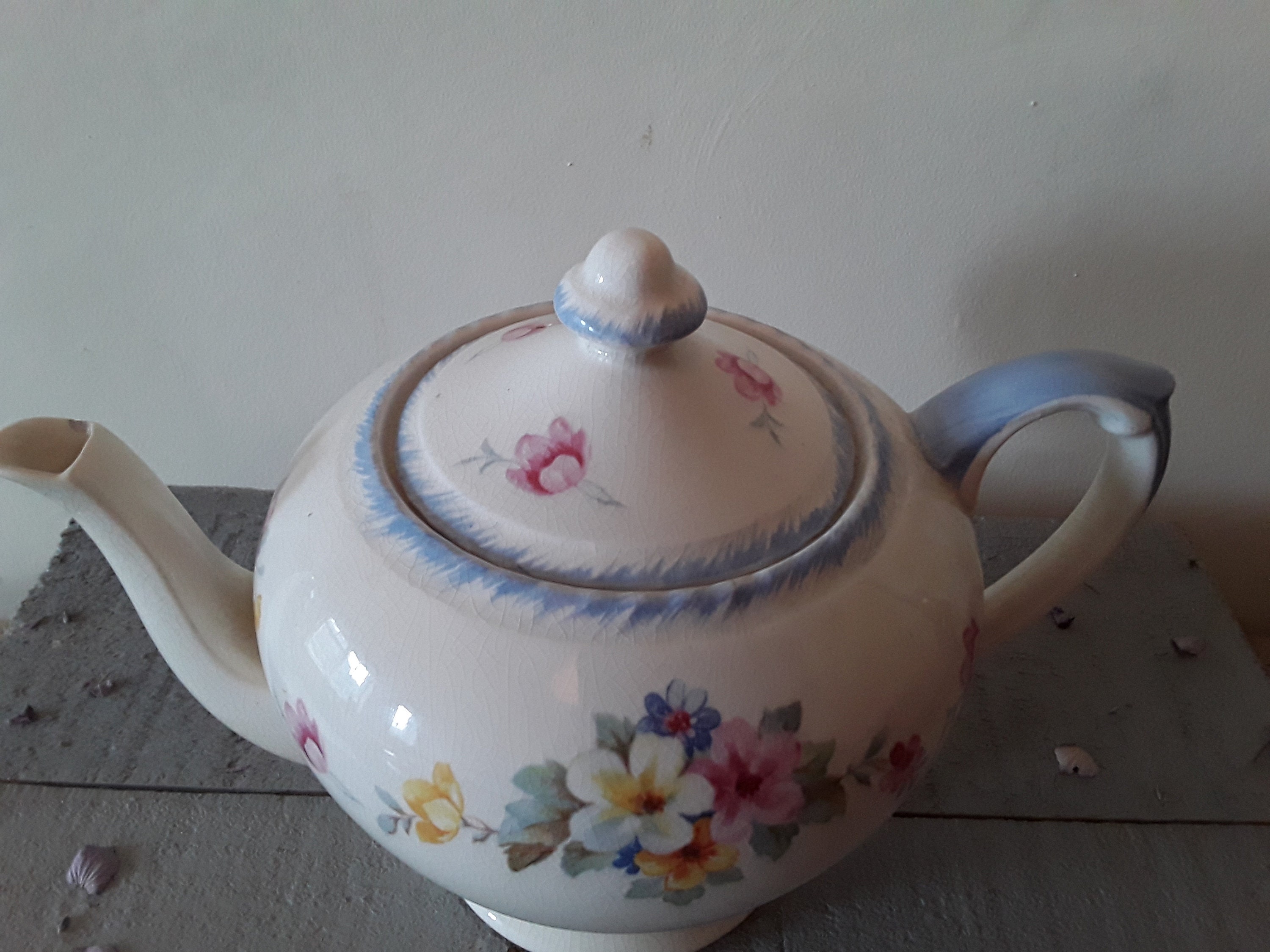 Rare Vintage Crown Ducal Teapot - Etsy