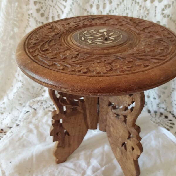 Carved Table - Etsy UK