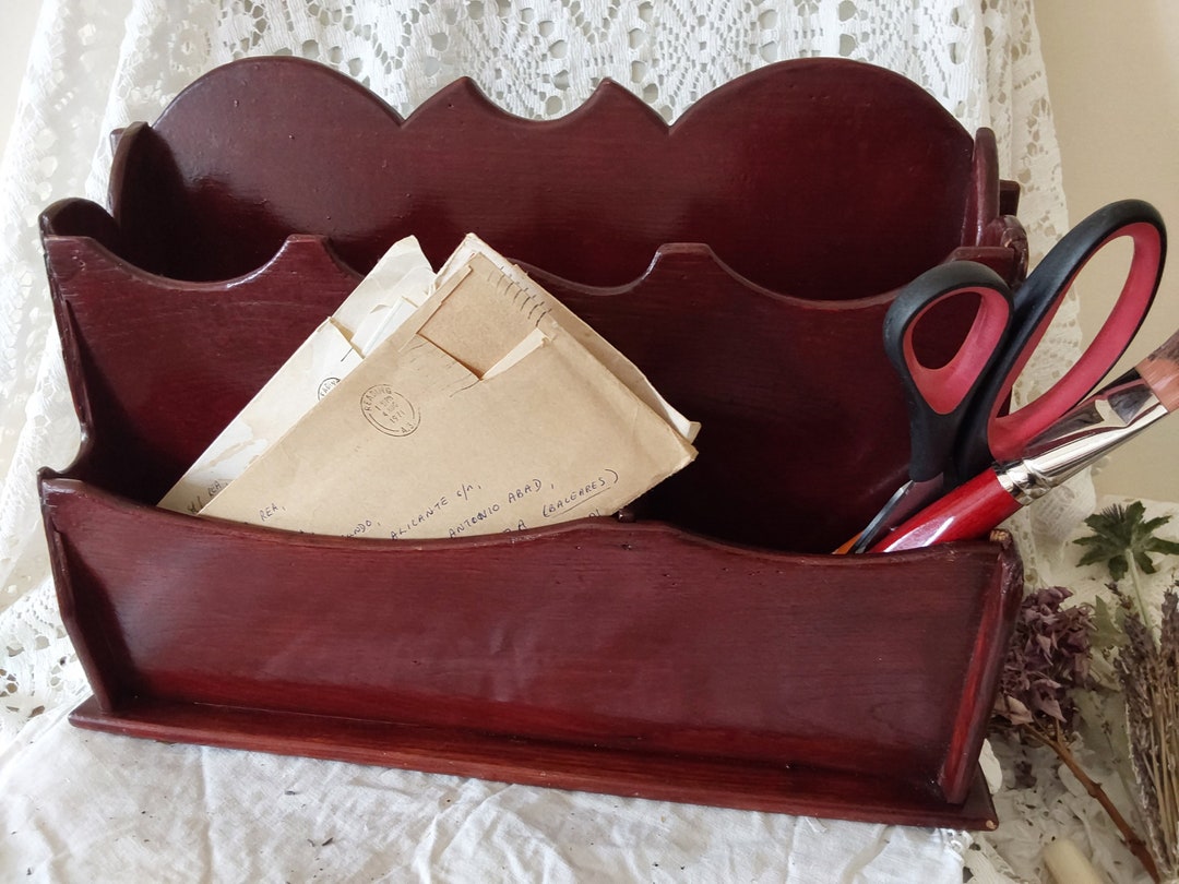 Lovely Large Vintage Letter Rack - Etsy