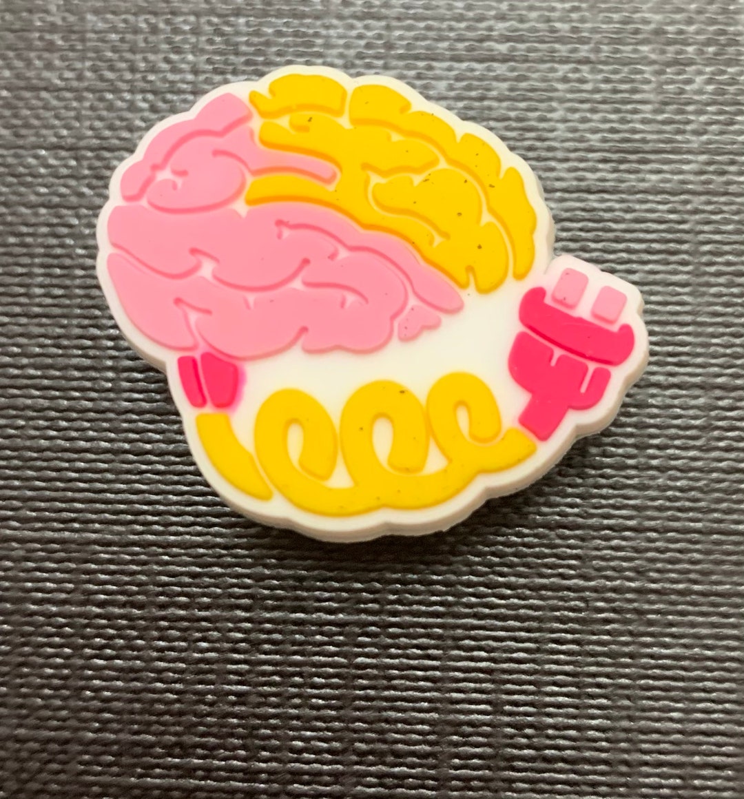 Brain Clog Charm/ Brain Plug Clog Charm - Etsy