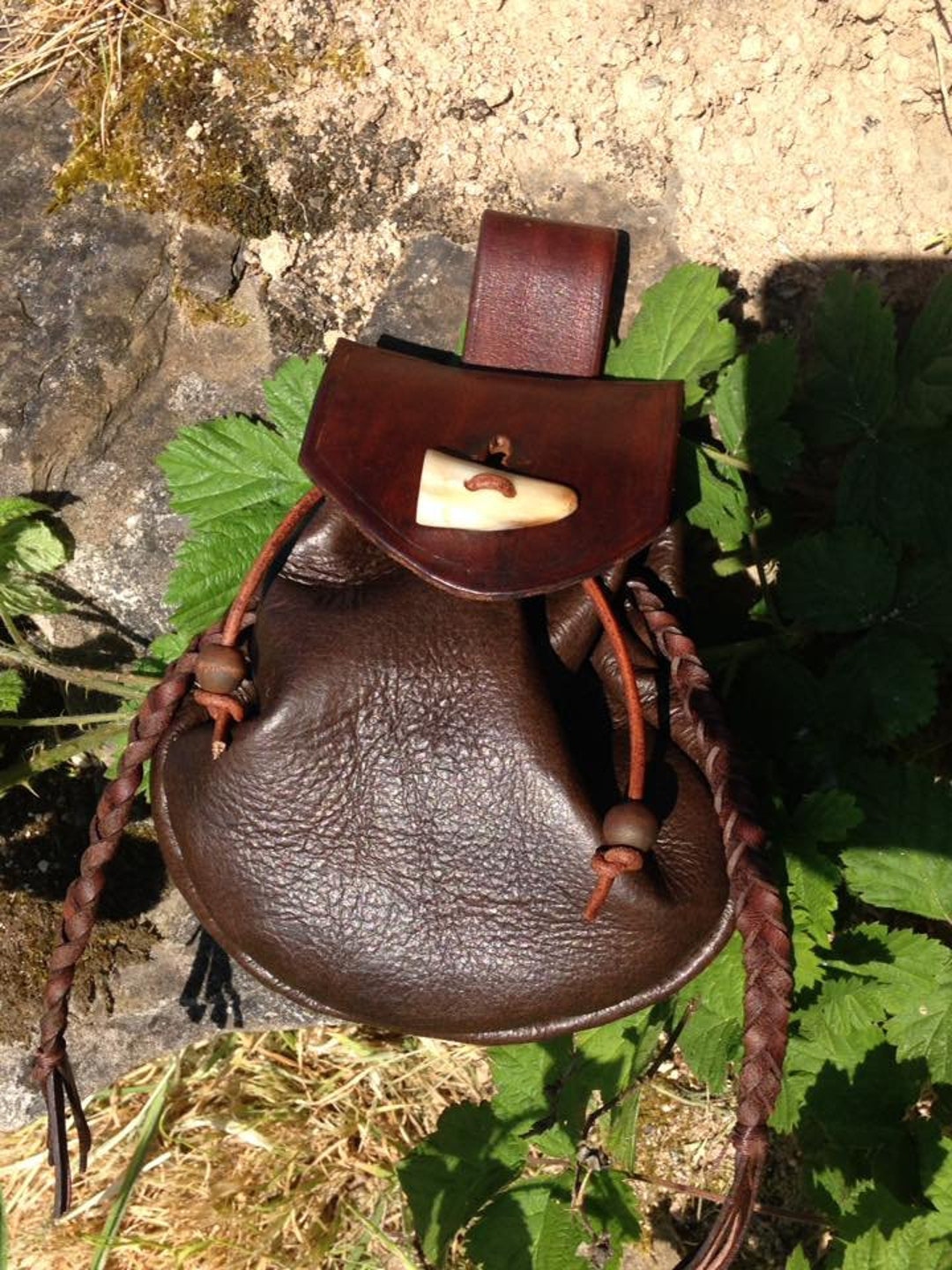 Traditional Small Rob Roy Style Leather Sporran/ Pouch - Etsy