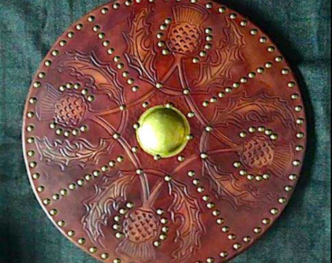 Scottish Thistle Targe - Etsy