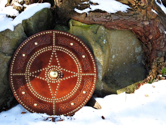 Scottish Targe With Star Pattern | Etsy