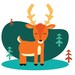 Woodland Animals Clipart Commercial Use, Vector Graphics, Digital Clip ...