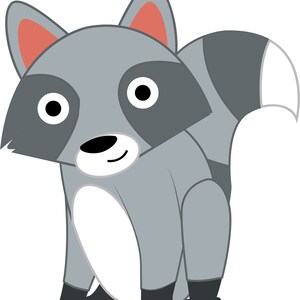 Woodland Animals Clipart Commercial Use, Vector Graphics, Digital Clip ...