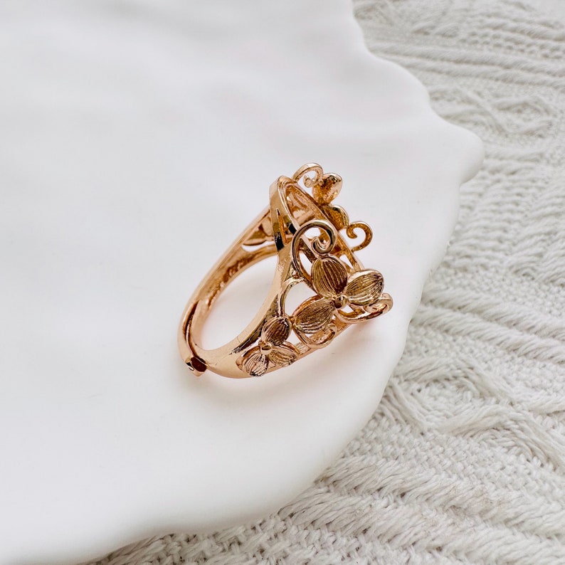 13x18mm, Ring Setting - 5 Pieces - Etsy