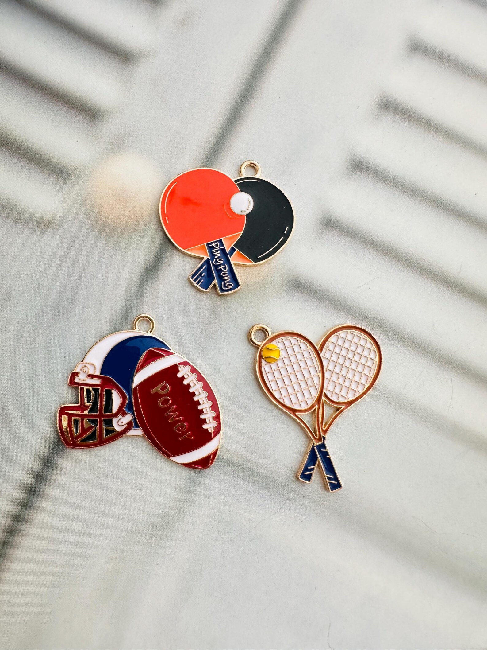 20 Ps - Enamel Ball Charms - Etsy