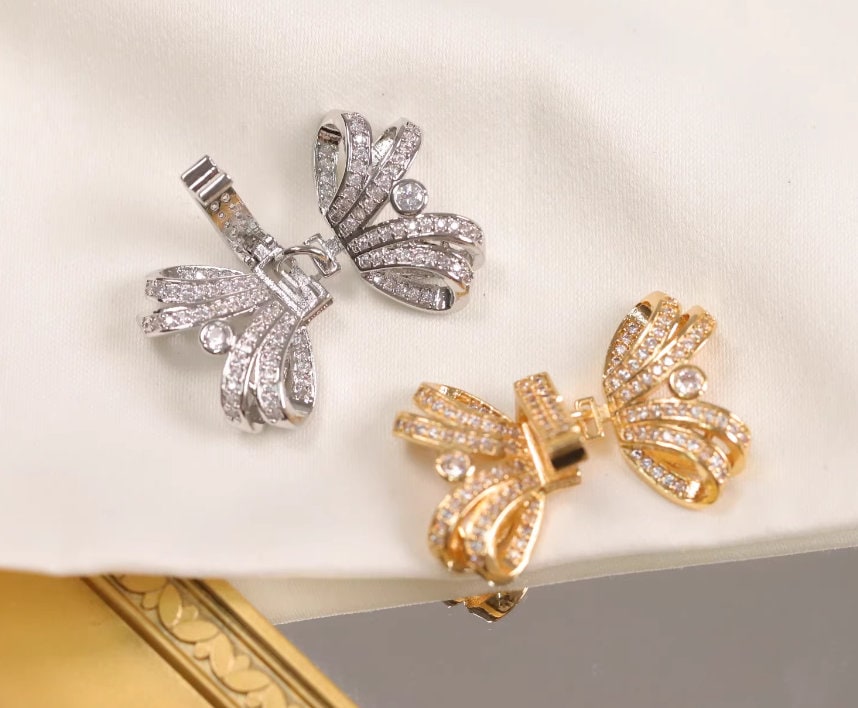 Bow Clasp , 24x18mm, - Etsy