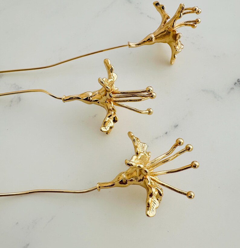 5 or 20, Large Flower Head Pin - 60mm- KC Gold, Not Yellow Gold - Etsy