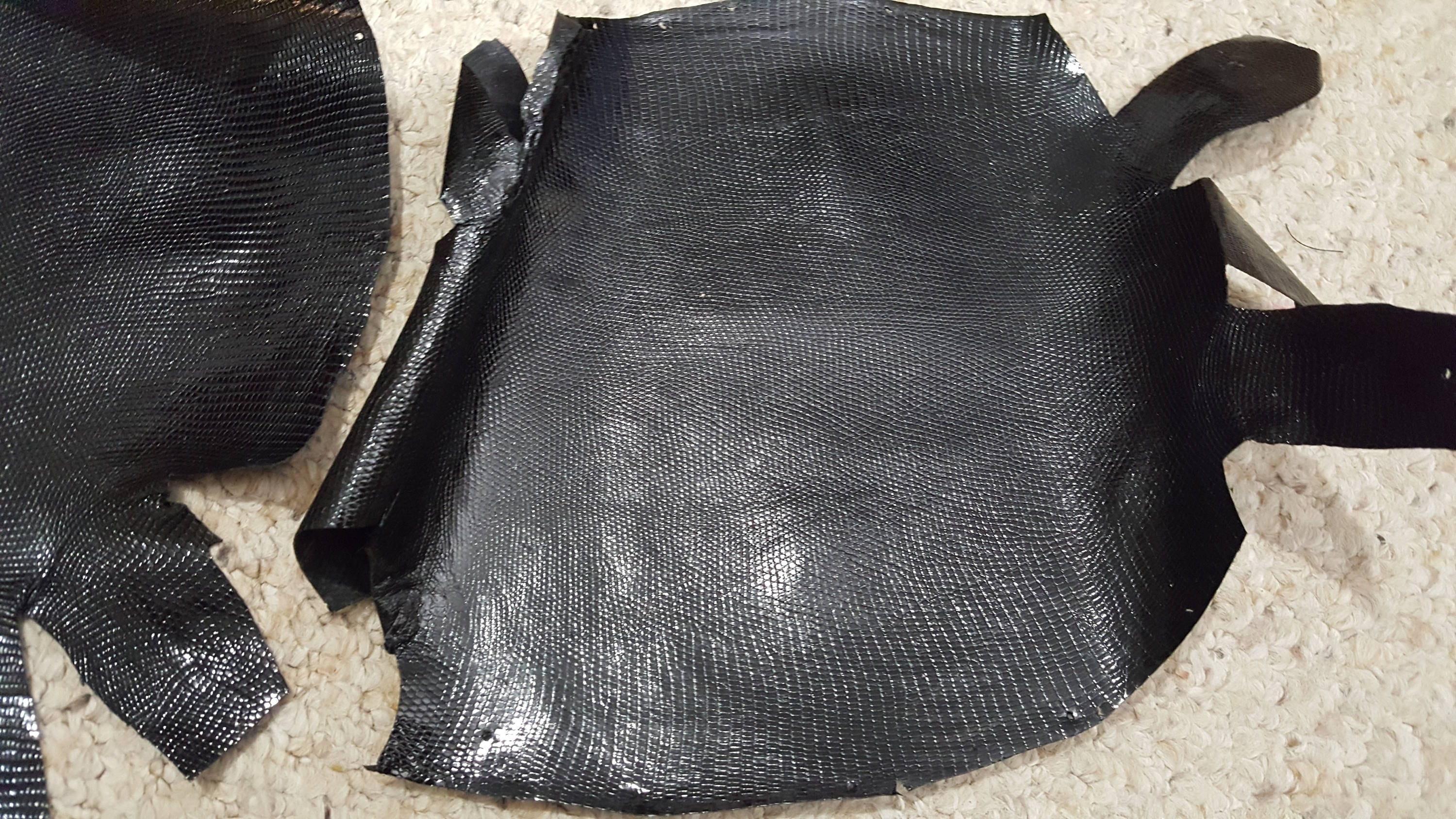 Black Exotic Leather Lizard Hide Full Lizard Hide | Etsy