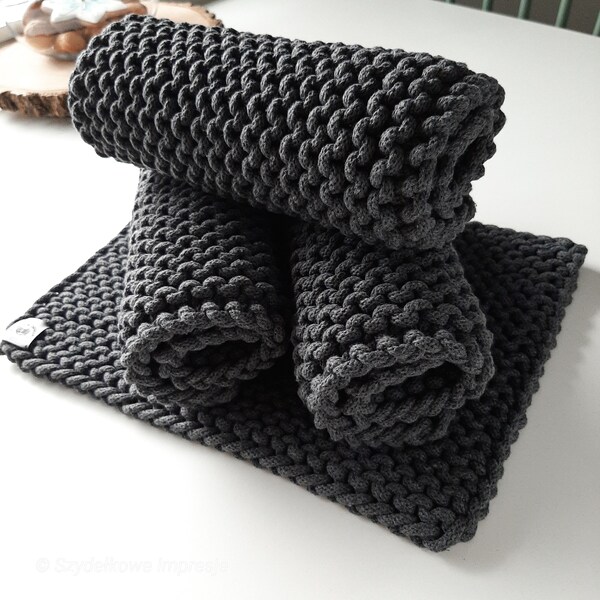 Knitted Placemats - Etsy