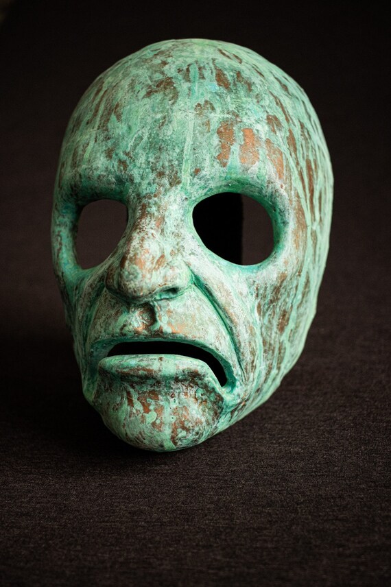 Horror old Man Rusted Mask Horror Mask - Etsy
