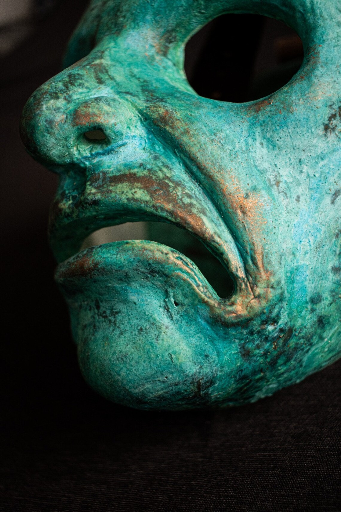 Horror old Man Rusted Mask Horror Mask - Etsy