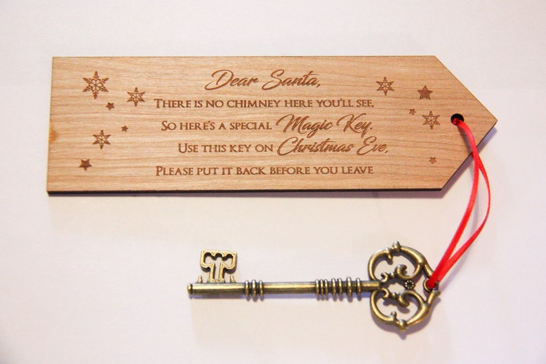 Santa's Magic Key. Father Christmas Key. Santa Key. Magic Key ...