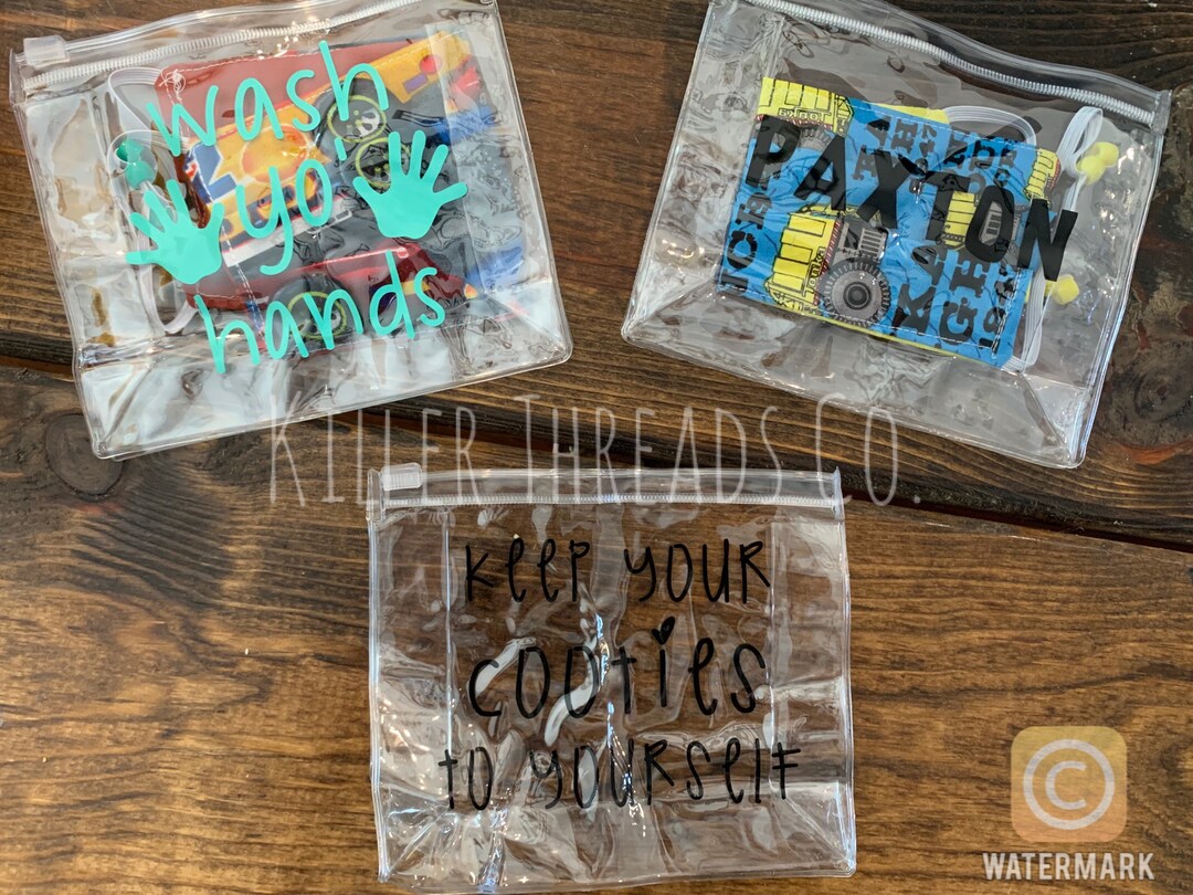 Face Mask Storage Bags Plastic Reusable Zip Close - Etsy