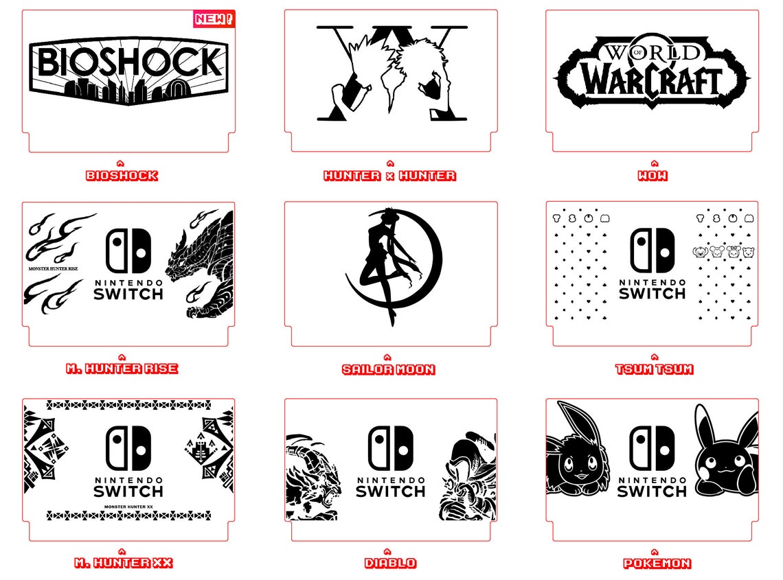 Nintendo Switch Panel /PANEL ONLY/ - Etsy