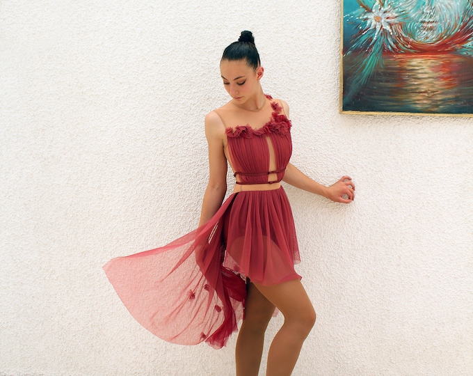 Dance Costume spring Contemporary/ Modern/ Jazz/ | Etsy