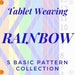 Rainbow Tablet Weaving Patterns Light Spectrum Basic Chart to - Etsy