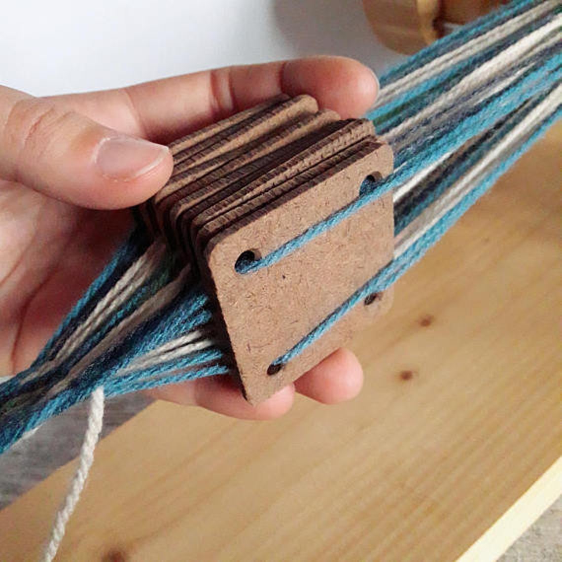 Missed hole tablet weaving instructions learn how to weave | Etsy