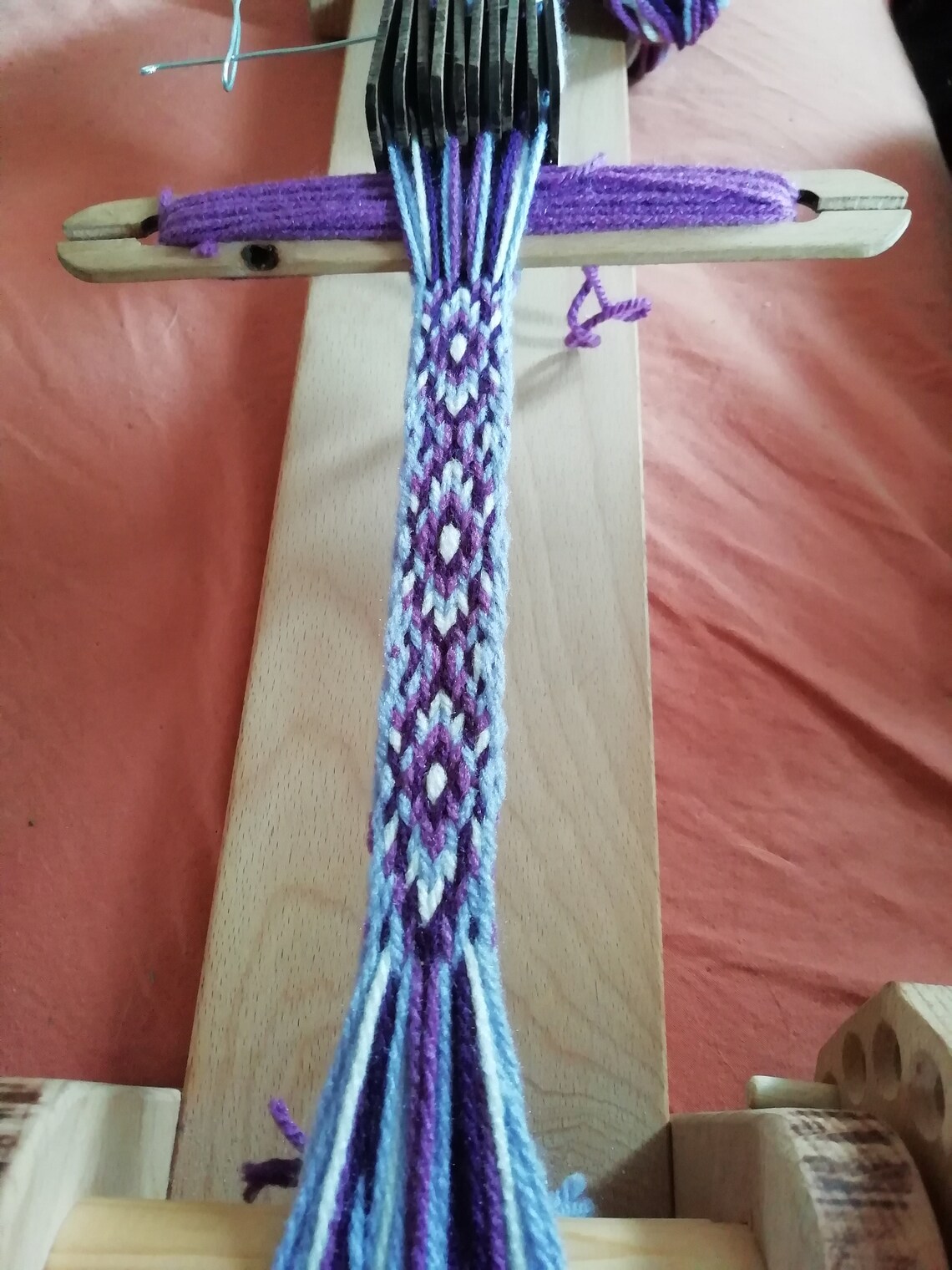 Tablet Weaving Pattern Floral Belt Card Weaving Tutorial for - Etsy