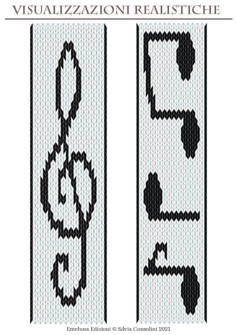 Music Collection Double Face Tablet Weaving Patterns Learn - Etsy