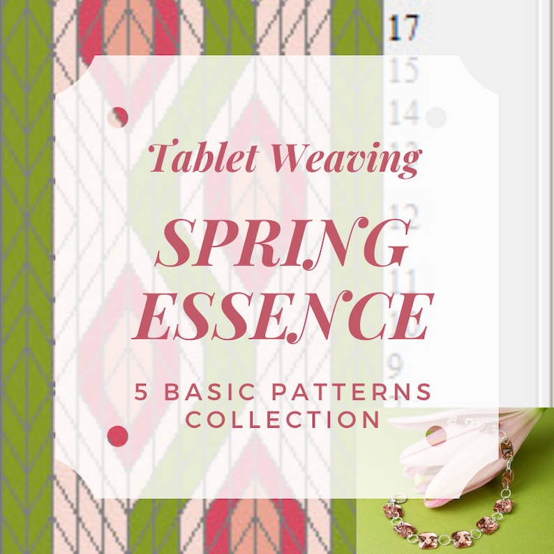 Spring Essence Tablet Weaving Patterns Basic Chart to Create | Etsy